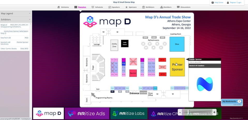 Best Practices for Using an Interactive Map at Your Trade Show